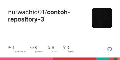 github nurwachid01 contoh repository 3