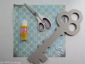 How To Make A Chipboard Key Holder Life With Lovebugs