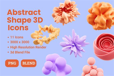 Abstract 3d Icon Pack 11 Free Download Art And Abstract 3d Icons Iconscout