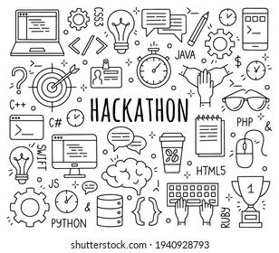 Doodle Coding Images Stock Photos Vectors Shutterstock