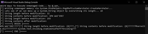Weird Ways To Run Unmanaged Code In NET XPN InfoSec Blog