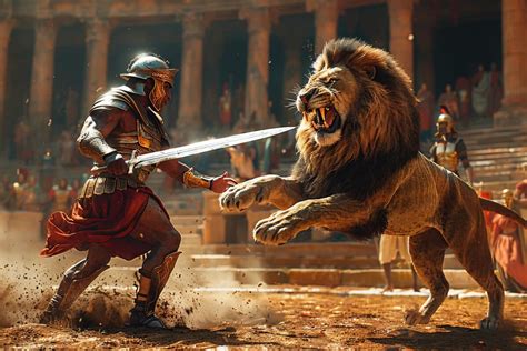 First Physical Evidence Of Gladiators Battling Lions In Roman Britain