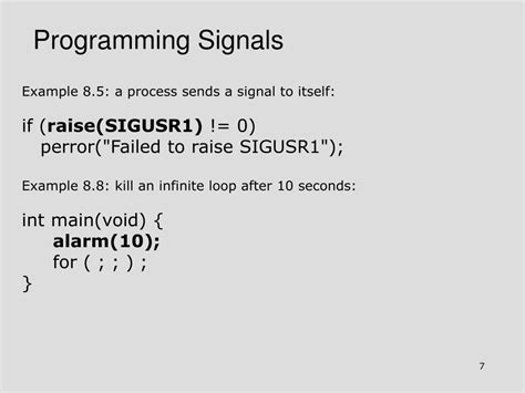 ppt signal handling powerpoint presentation free download id 3015013