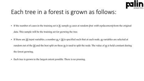 random forest classifier in machine learning palin analytics pptx
