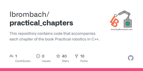 Github Lbrombachpracticalchapters This Repositiory Contains Code That Accompanies Each