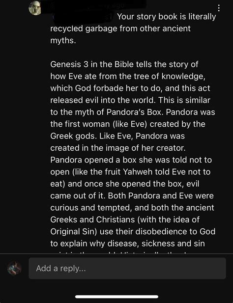 Classic Atheist Text Wall I Want To Hear Some Of Your Thoughts About