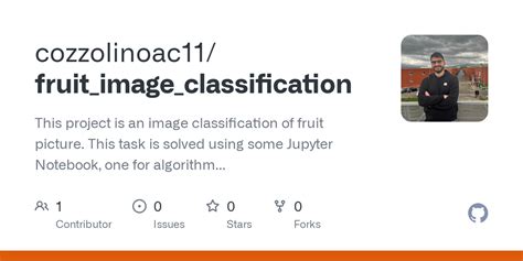 Github Cozzolinoac Fruit Image Classification This Project Is An Image Classification Of