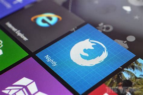 Mozilla Firefox Windows 8 Style Browser Released Hands On The Verge