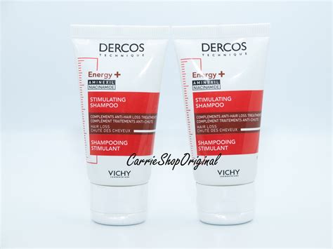 Vichy Dercos Шампунь тонизирующий от выпадения волос, 2 шт*50 мл ...