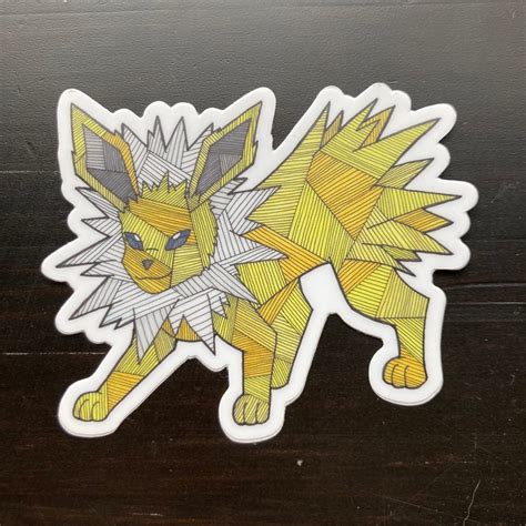 Jolteon Sticker Etsy