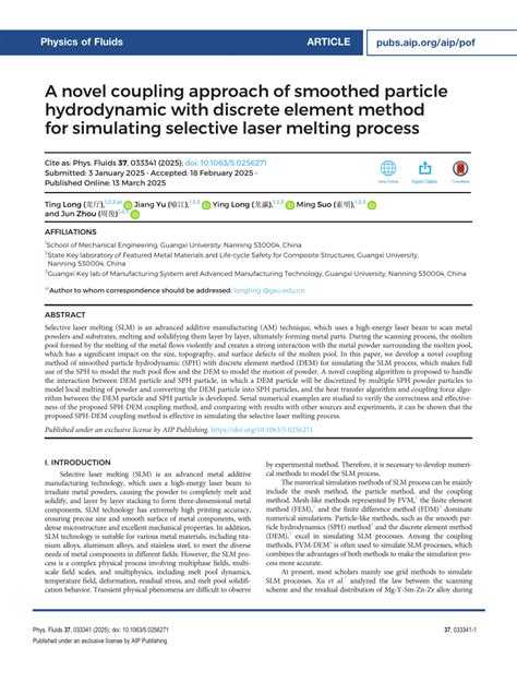 A Novel Coupling Approach Of Smoothed Particle Hydrodynamic With