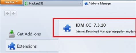 How To Enable Idm Extension In Firefox Download Idm Integration Module For Firefox