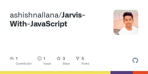 Github Ashishnallana Jarvis With Javascript
