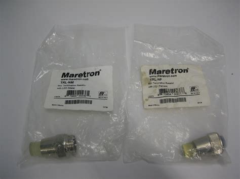 Maretron Mini Termination Resistor Set Male And Female Trl Nf Trl Nm