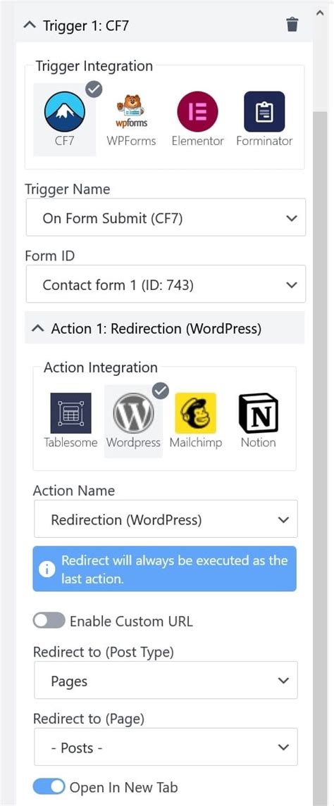 Redirection For Contact Form 7 Redirect After Form Submission Even