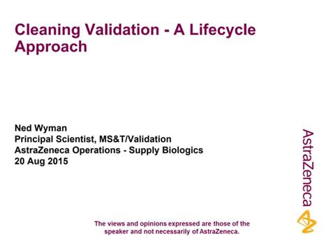 Cleaning Validation A Lifecycle Approachpdf