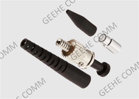 Simplex 2 0mm Single Mode St Connector With Black Boots