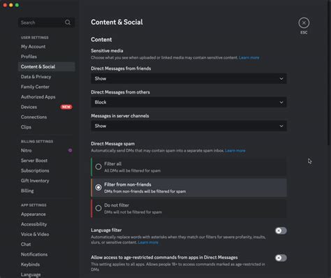 Как игнорировать пользователей в Discord Discord