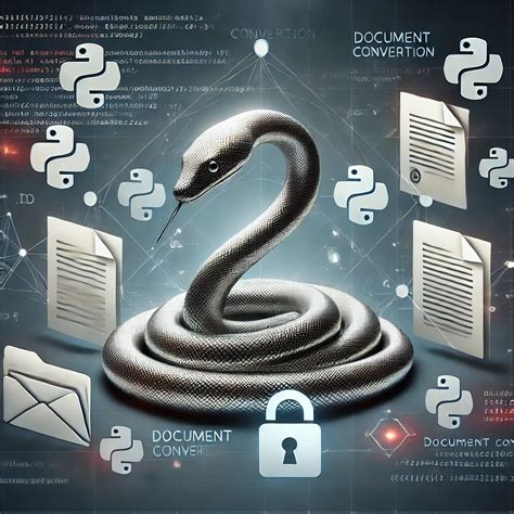 Cybersecurity With Python Leveraging Pypandoc 163 For Document