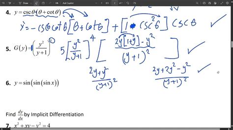 Major Task 1 Differentiation Part 2 Youtube