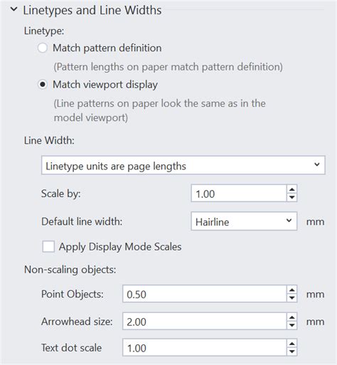 how to adjust the default print width in layout detail display