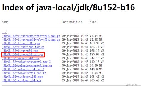 linux安装jdk java8u152安装包 csdn博客