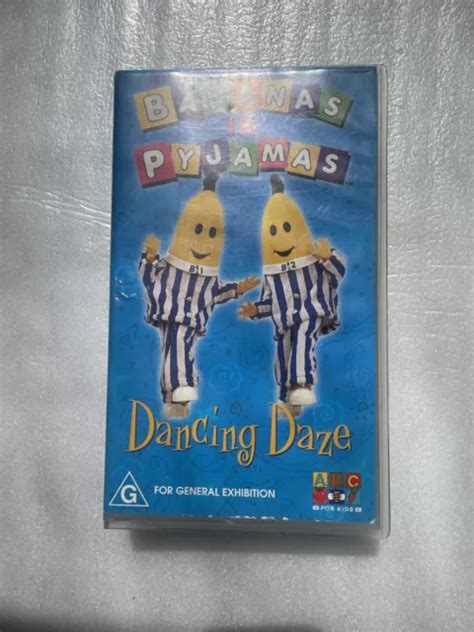 Bananas In Pyjamas Vhs Dancing Daze Video 2002 Abc B1 B2 16 27 Picclick Au