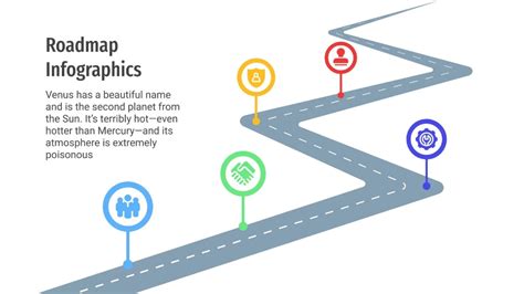 Free Roadmap Infographics For Google Slides And PowerPoint Infographic Map Infographic