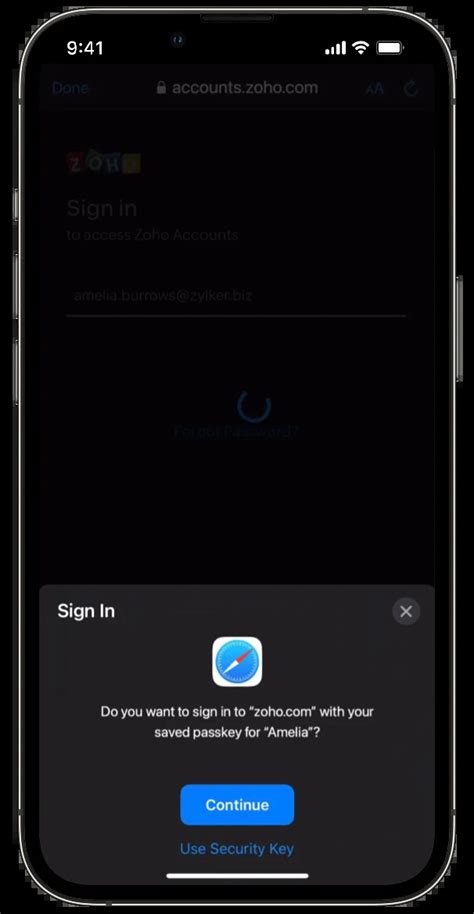 Ios 16 Ipados 16 Macos Ventura Zoho Oneauth Authenticator