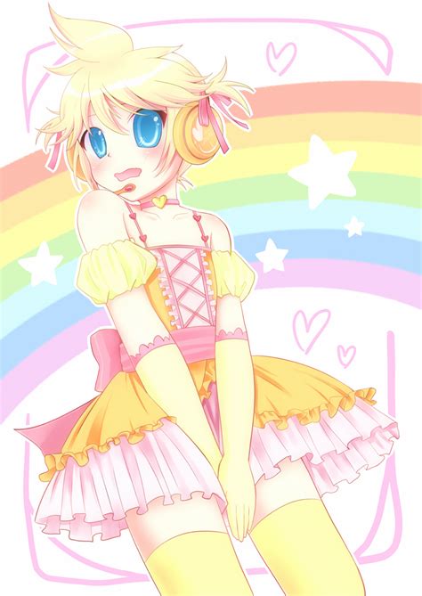 Kagamine Len Vocaloid Drawn By Mamakari Danbooru