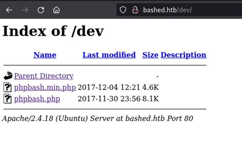 Hackthebox Bashed Wo Metasploit — Hacking Tutorials