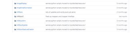 ideas for inmoov2 gui myrobotlab