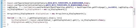 Java Resttemplate Missing Every Number Beyond Milliseconds Stack