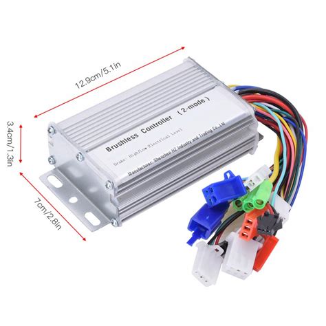 24v/36v/48v 350w motorcontroller 6 rør 12-20a elek... – Grandado