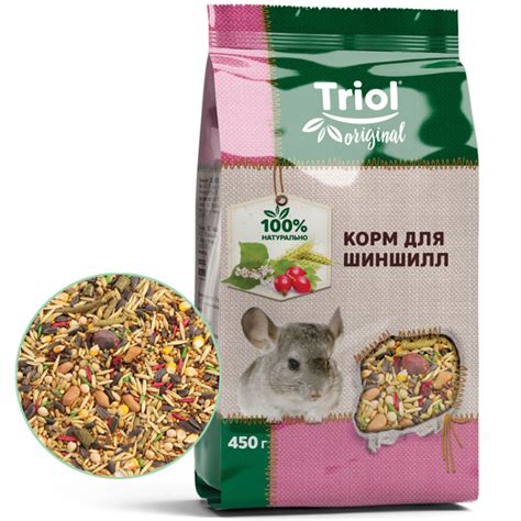 Triol Original корм для шиншилл - 450 г - купить в Москве | КотМатрос
