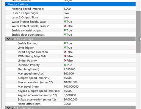 Ruida Controller Machine Ignores Homing Sensors Ruida Controllers Lightburn Software Forum