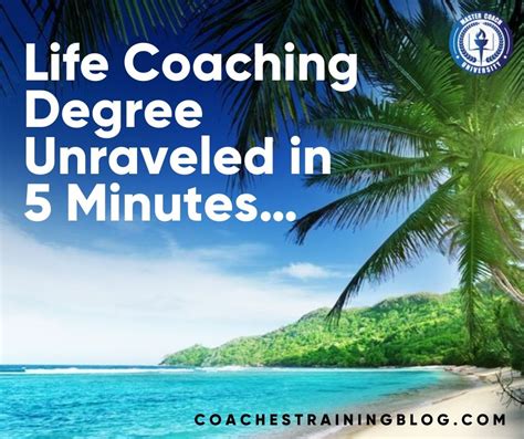 Life Coaching Degree
