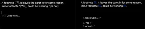 footnotes not working again help obsidian forum