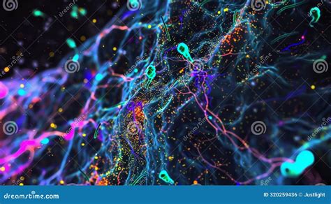 An Intricate Network Of Interconnected Pathways Within A Cell
