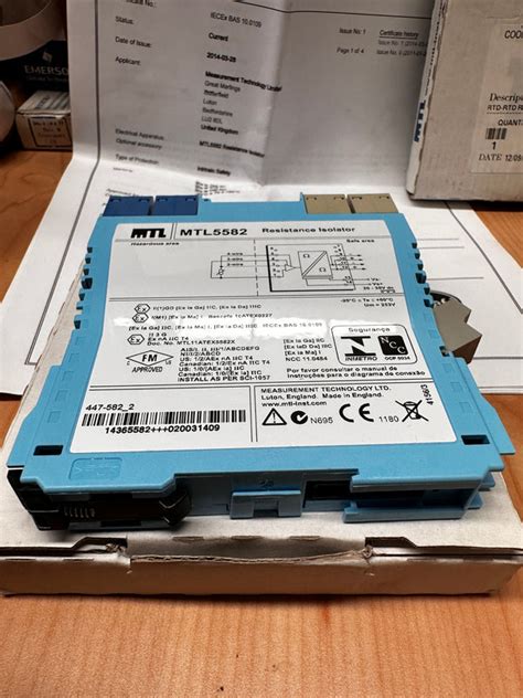 Mtl Resistance Isolator To Repeat Rtd Signal Mtl 5582 Mining
