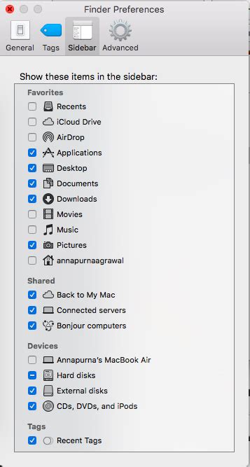 Customize The Finder Sidebar MacOS Sierra Tips And Tricks For MACBook Customize The Finder Sidebar MacOS Sierra Tips And Tricks For MACBook