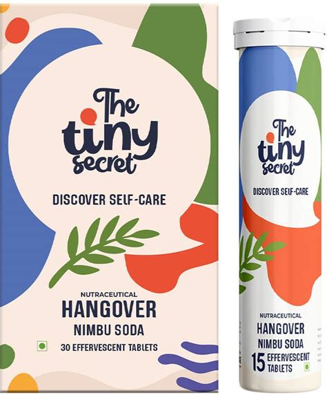 The Tiny Secret Wizz Of Fizz Hangover Nimbu Soda Flavored Effervescent Tablets Price In India