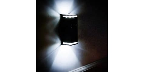 Solar Wall Light Bi Directional Sconce