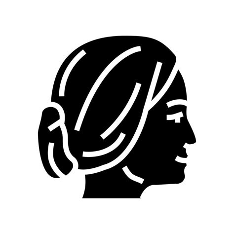 Face Female Glyph Icon Vector Illustration 18782293 Vector Art At Vecteezy