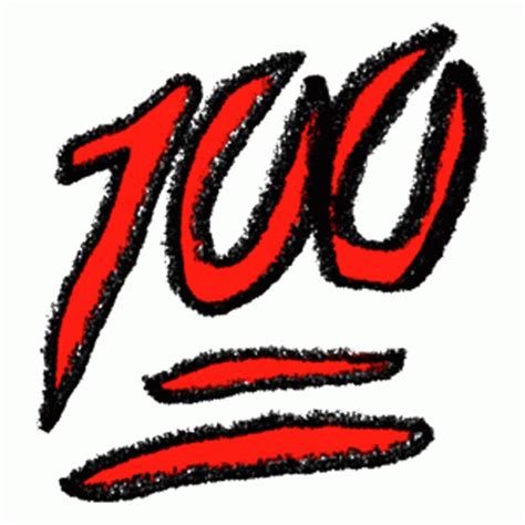 100 Emoji Png