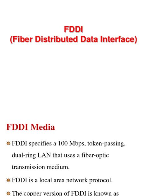An Overview Of The Fiber Distributed Data Interface Fddi Protocol