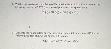 Solved What Is The Maximum Work That Could Be Obtained Chegg