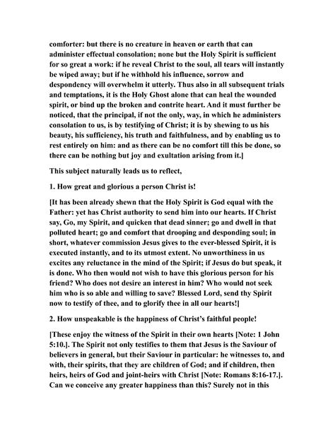 The Holy Spirit Testifies About Jesus Rtf