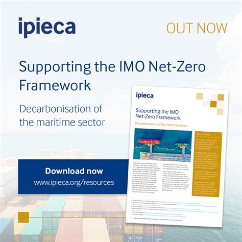 Supporting The Imo Net Zero Framework Decarbonisation Of The Maritime