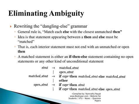 Ppt Syntax Analysis 1 Powerpoint Presentation Free Download Id3518803